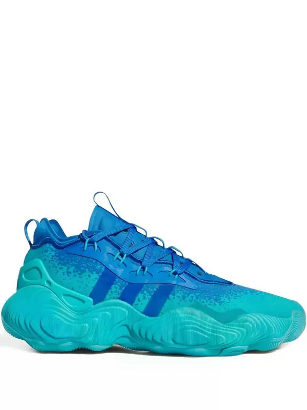 Adidas Trae Young 3 Lace-up Sneakers - Blue