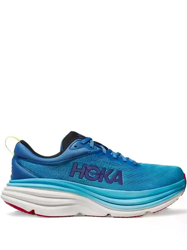 HOKA® Bondi 8 Virtual Swim Day Sneakers - Blue