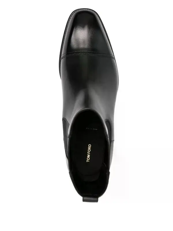 TOM FORD Hainaut Leather Chelsea Boots