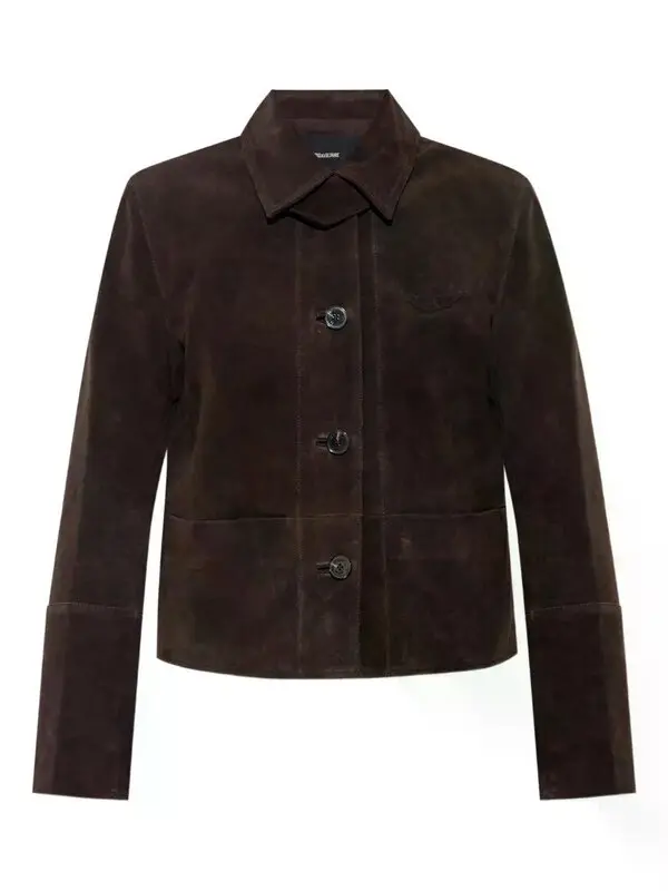 Zadig&Voltaire Button-up Jacket - Brown
