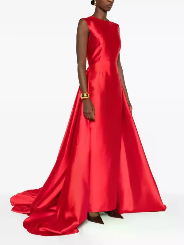Solace London Larsen Maxi Dress - Red