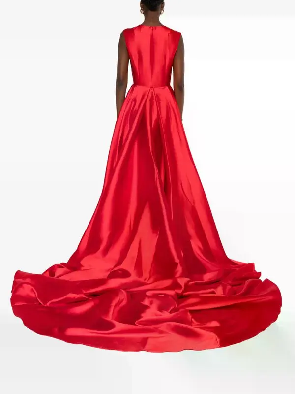 Solace London Larsen Maxi Dress - Red