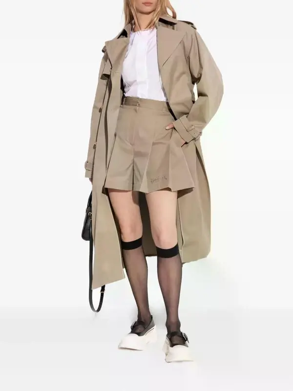 Alexander McQueen Pleated Shorts