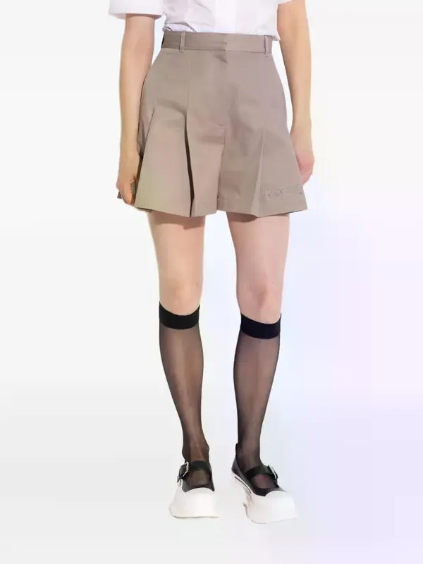 Alexander McQueen Pleated Shorts