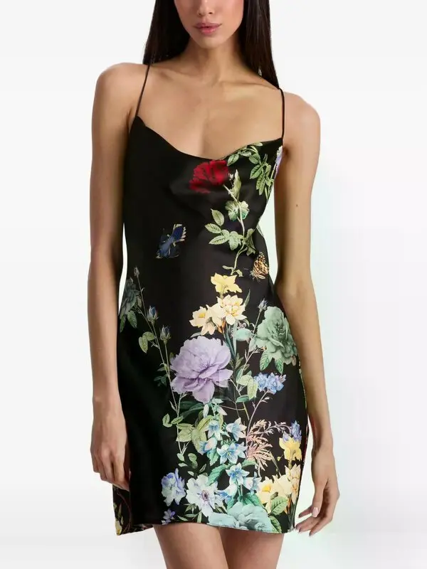 Alice + Olivia Harmony Mini Slip Dress