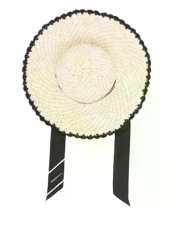 Zimmermann Raffia Tipped Sun Hat