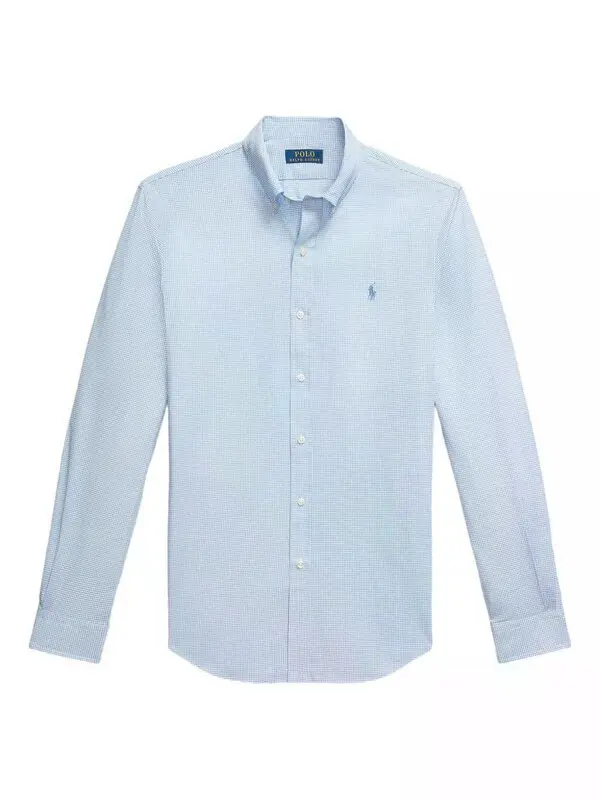 Polo Ralph Lauren Houndstooth-patterned Button-up Shirt