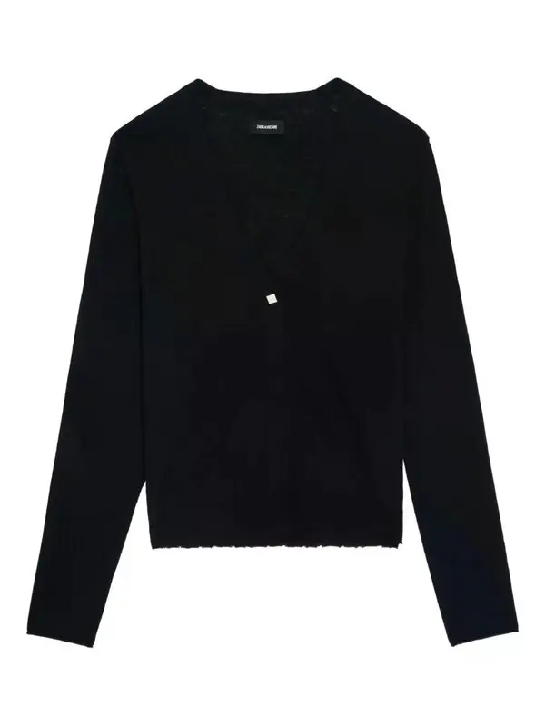 Zadig&Voltaire Manylla Button-up V-neck Cardigan