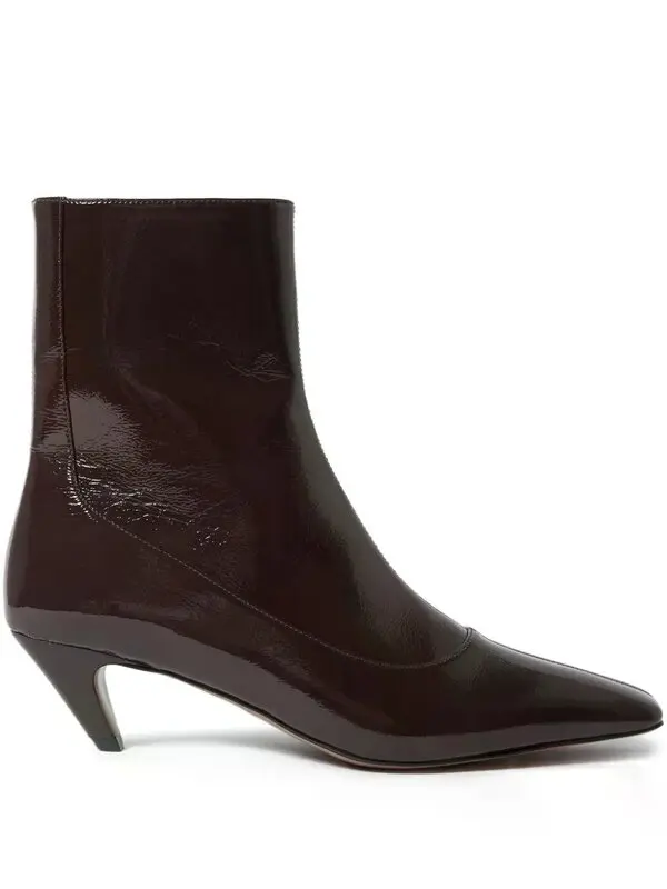 Stella McCartney Spur Heeled Ankle Boots - Brown
