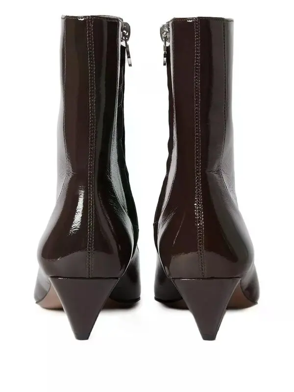 Stella McCartney Spur Heeled Ankle Boots - Brown