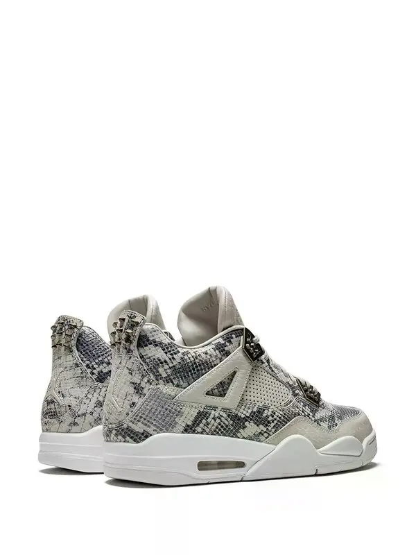 JORDAN Air 4 Retro Premium Sneakers - Grey