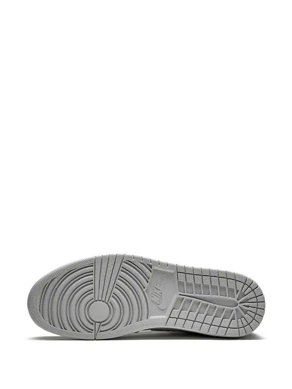 JORDAN Air 1 Retro Hi Silver 25th Anniversary Sneakers - Grey