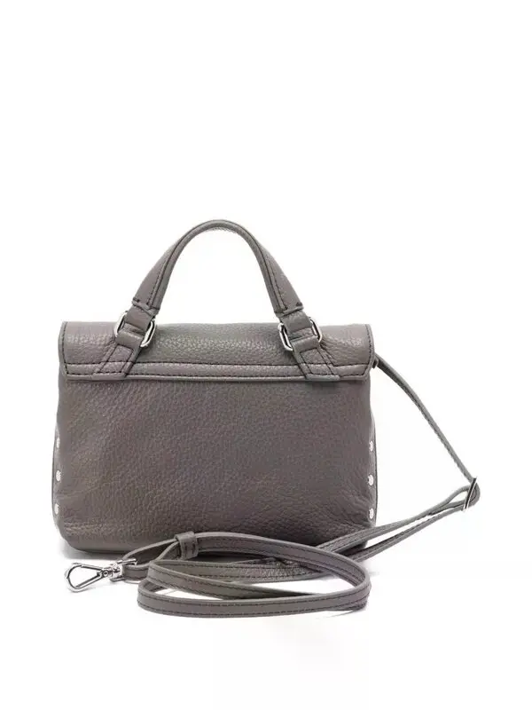 ZANELLATO Baby Postina Leather Tote - Grey