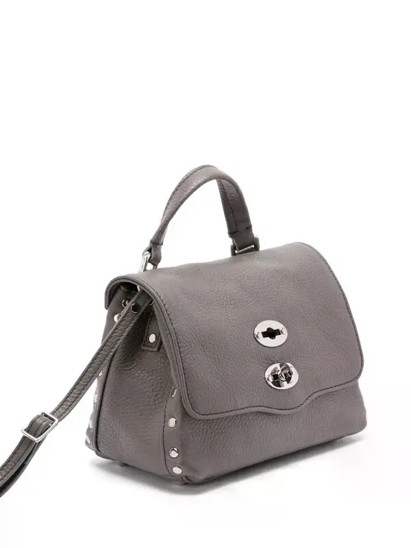 ZANELLATO Baby Postina Leather Tote - Grey