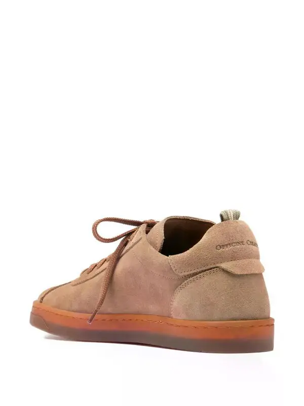 Officine Creative Karma Suede Lace-up Sneakers