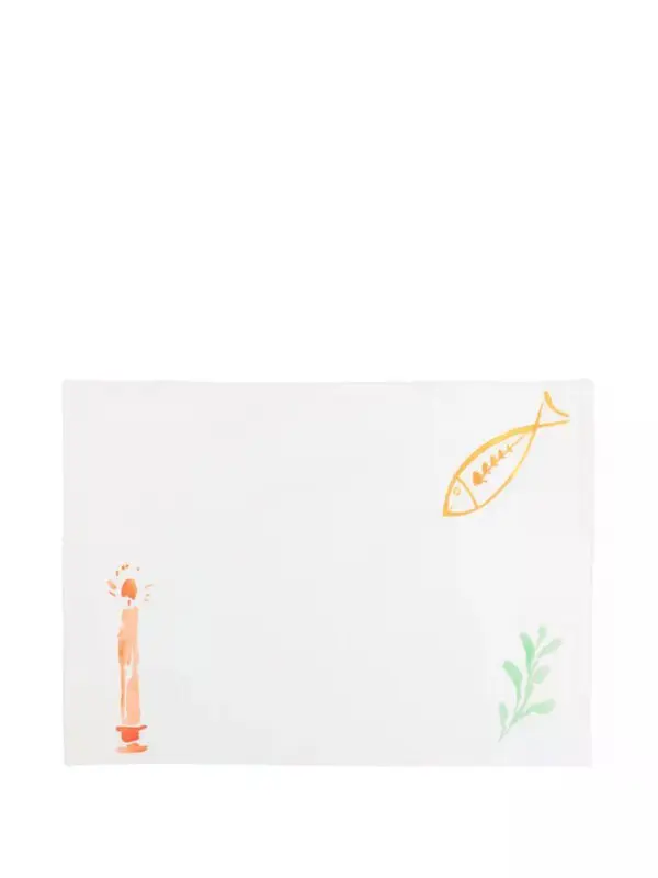 BAMBAH Alfresco Placemat - White