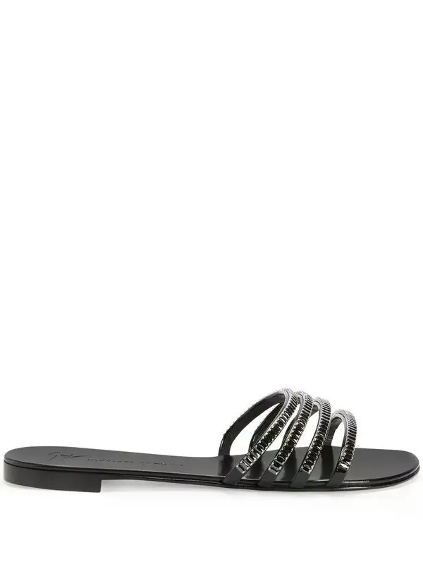 GIUSEPPE ZANOTTI Iride Crystal-embellished Sandals