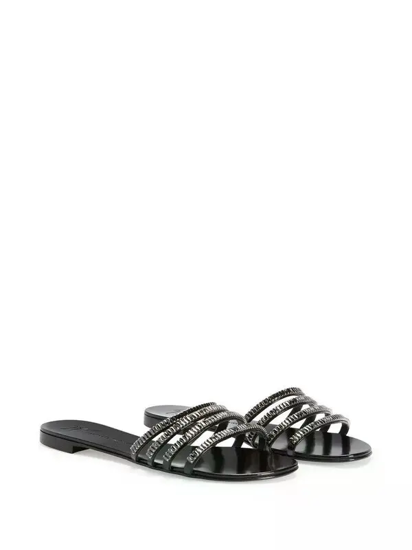 GIUSEPPE ZANOTTI Iride Crystal-embellished Sandals