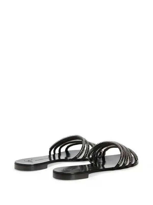 GIUSEPPE ZANOTTI Iride Crystal-embellished Sandals