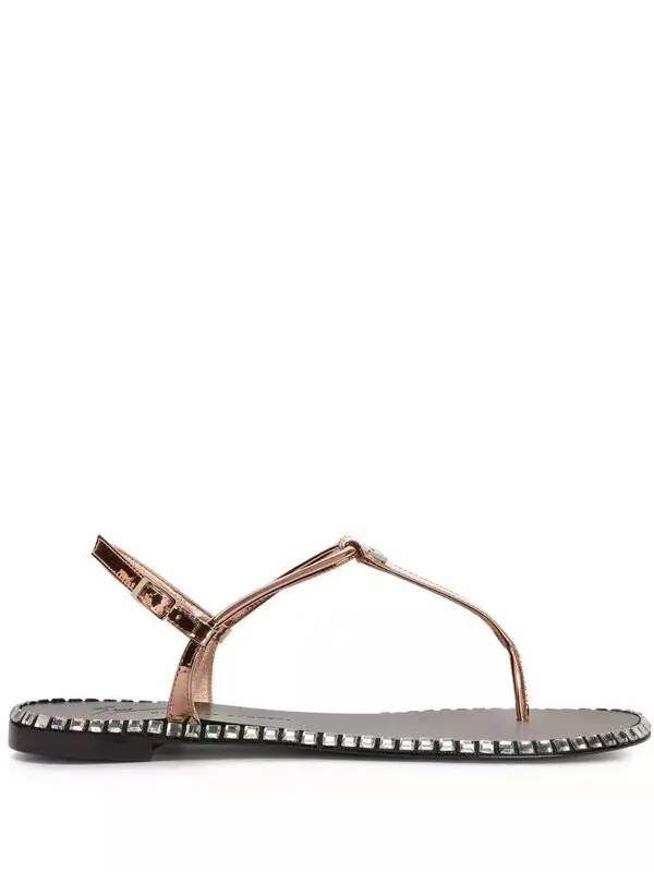 GIUSEPPE ZANOTTI Bellatriks Studded Sandals - Pink