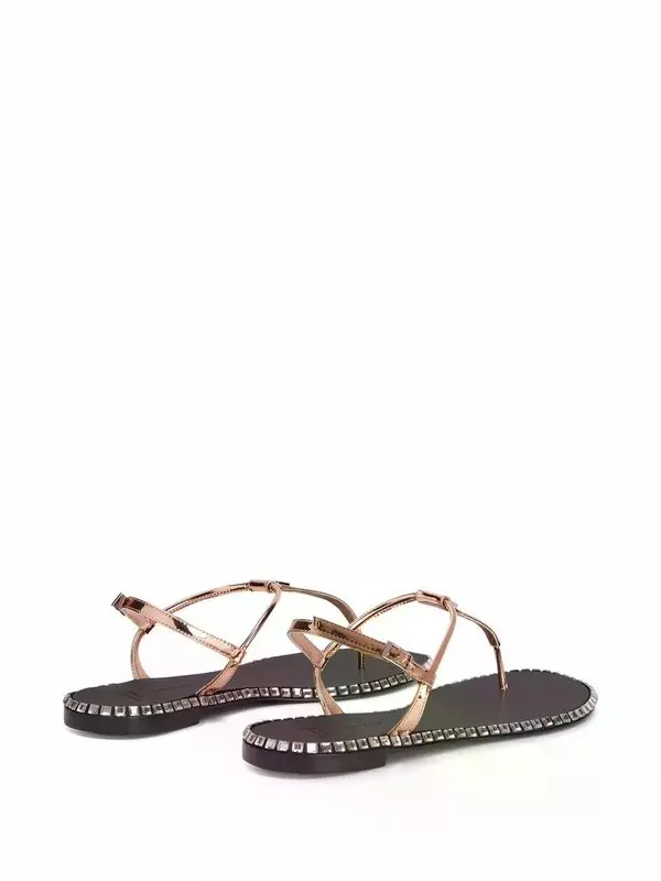 GIUSEPPE ZANOTTI Bellatriks Studded Sandals - Pink