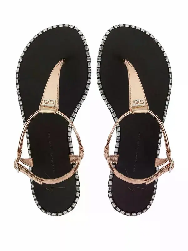 GIUSEPPE ZANOTTI Bellatriks Studded Sandals - Pink