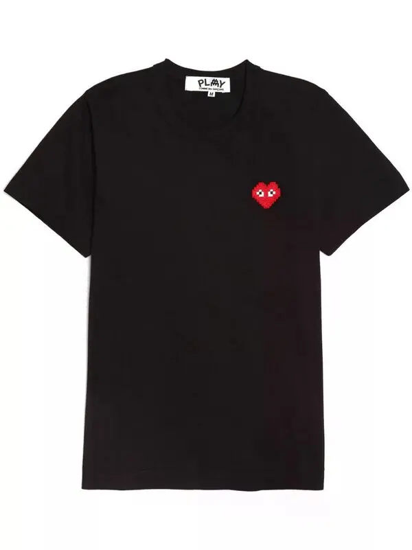 Play Comme Des Garcon X Invader Logo T-shirt