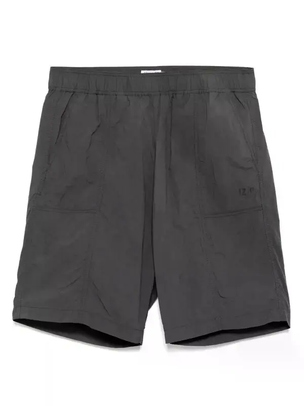 Izzue Logo-patch Shorts