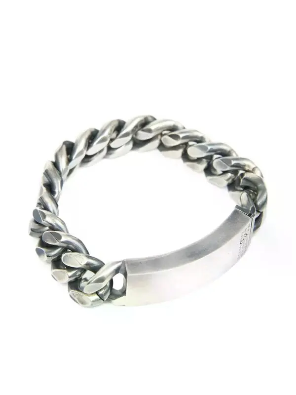 MAISON MARGIELA Curb-chain Bracelet - Silver