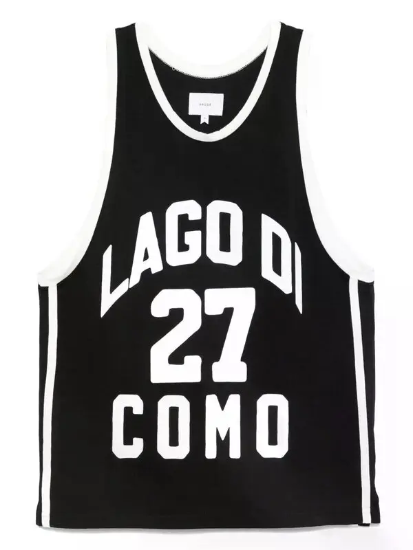 Rhude X Como 1907 Printed Tank Top