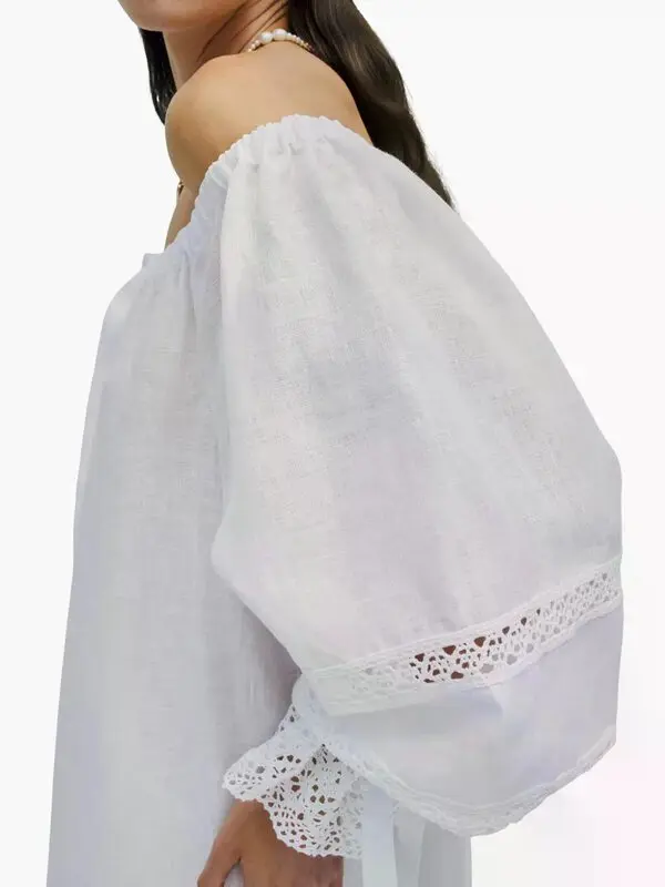 Sleeper Romantica Dress - White