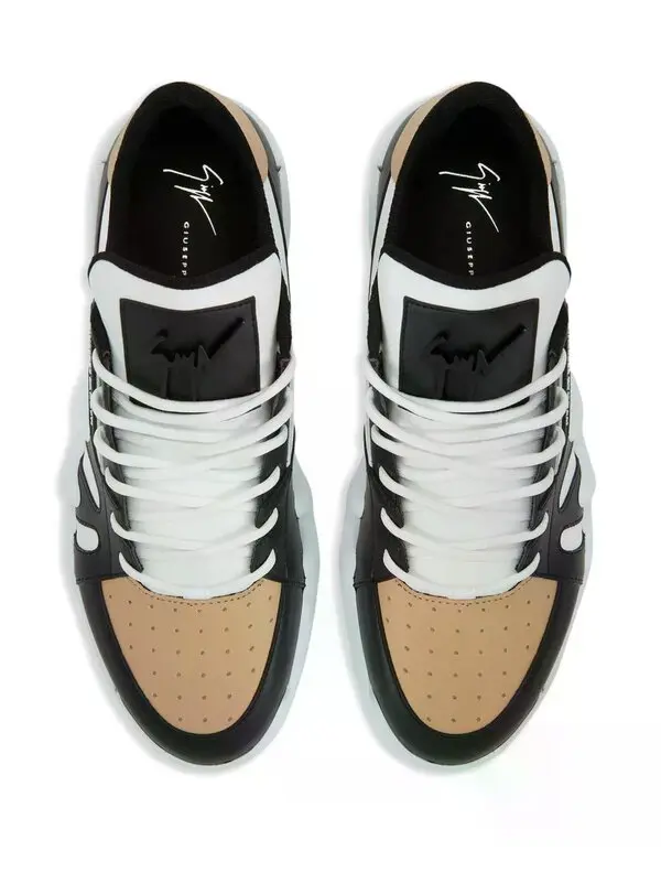 GIUSEPPE ZANOTTI Talon Perforated Sneakers