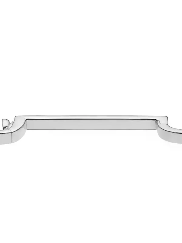 Monica Vinader Signature Thin Bangle - Silver