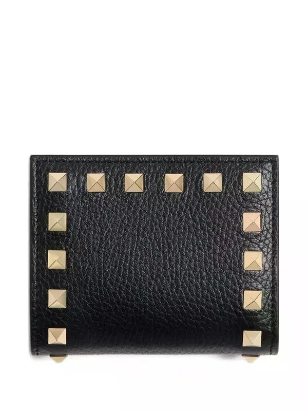 Valentino Garavani Rockstud Flap Wallet - Black
