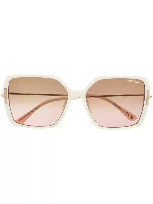 TOM FORD Square-shaped Sunglasses - Neutrals