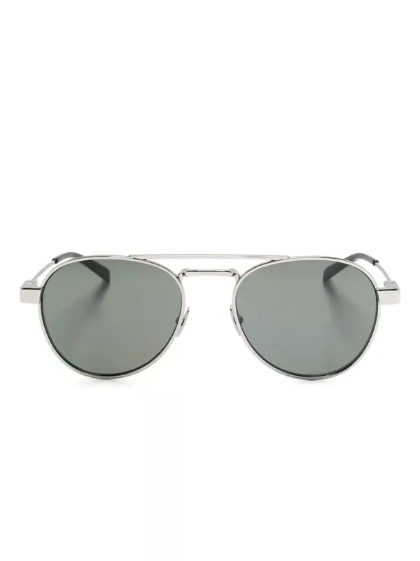 Saint Laurent Round-frame Sunglasses - Silver