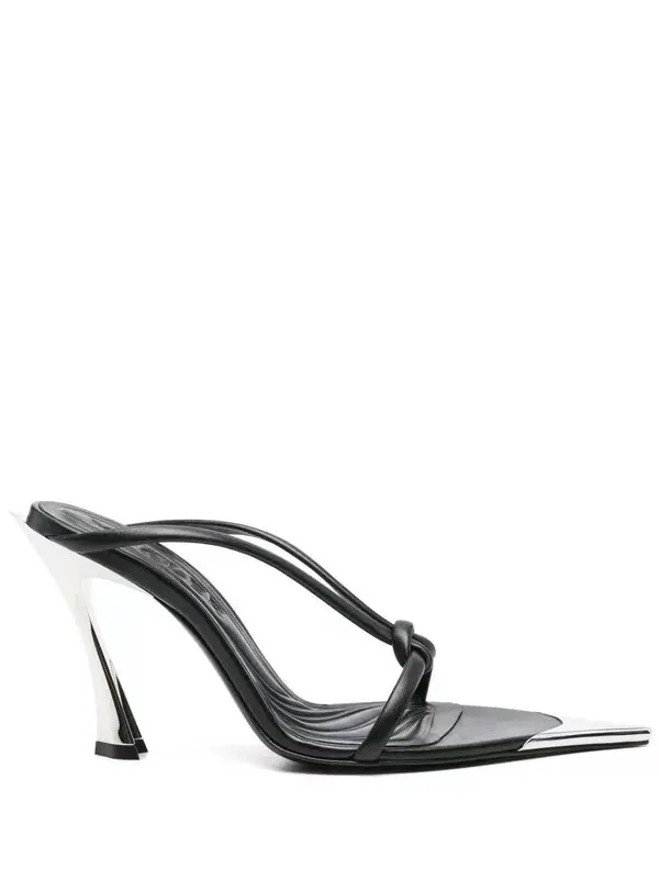 MUGLER 105mm Nappa Sandals
