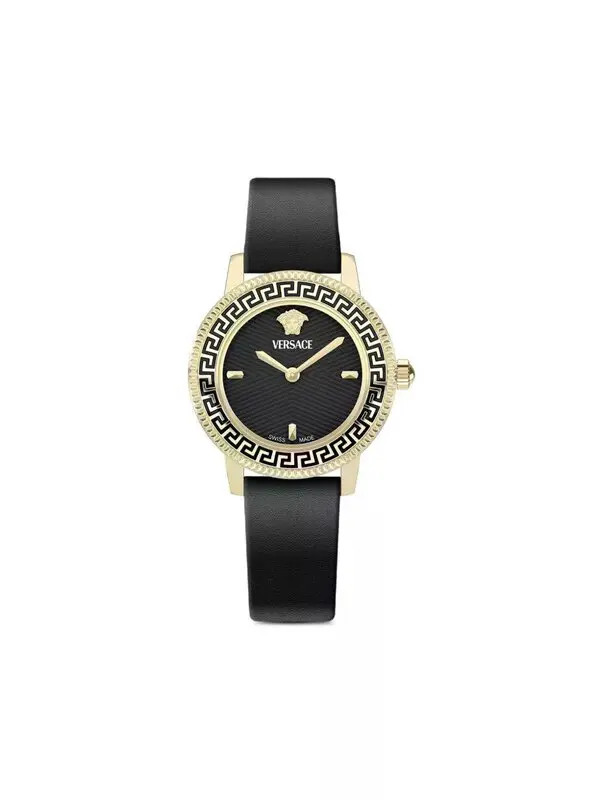 Versace V-tribute 30mm Timepiece - Black