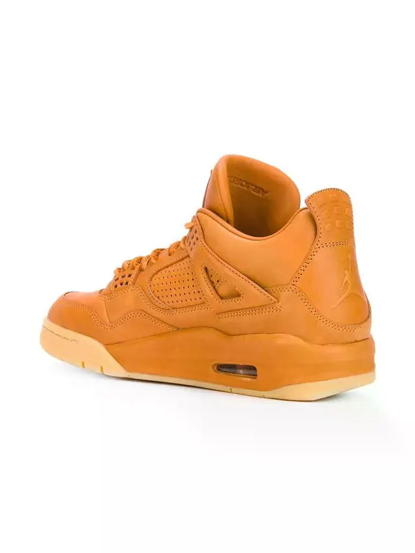 JORDAN 4 Retro Premium Sneakers - Yellow