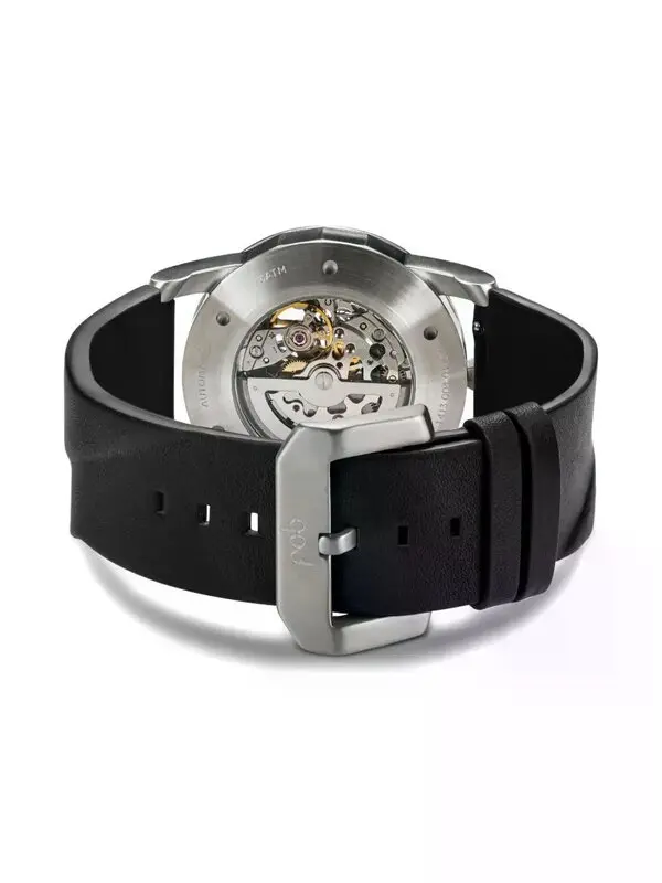 FOB PARIS Skeleton Automatic Watch - Silver