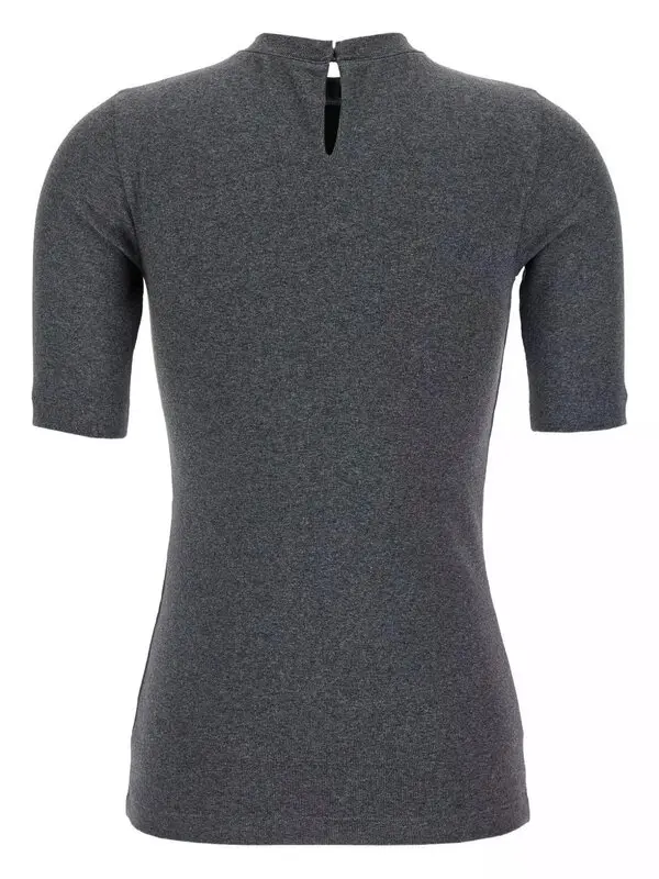 Brunello Cucinelli Monile Ribbed T-shirt