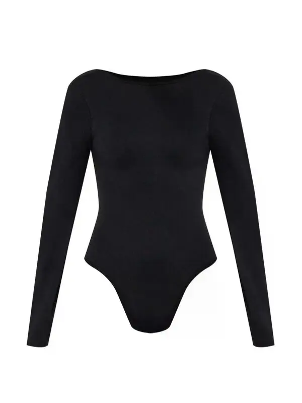 HEIST Long-sleeve Open-back Bodysuit