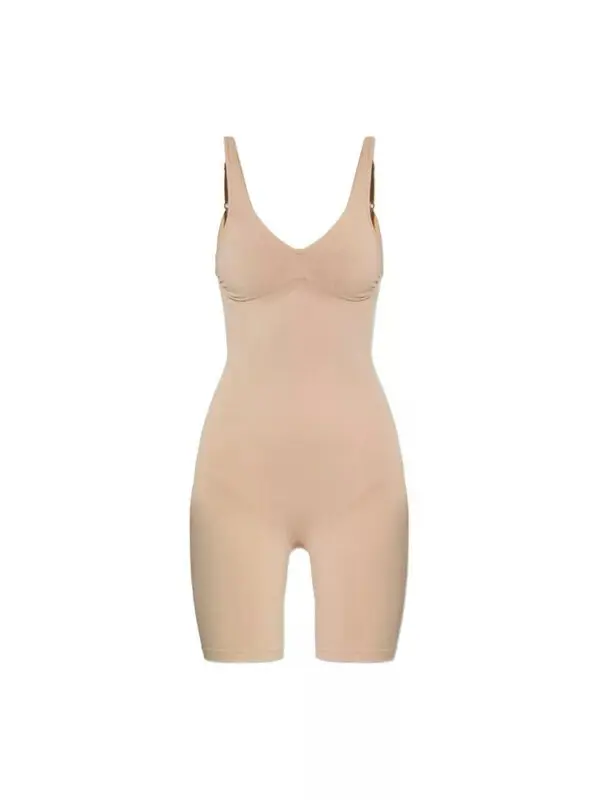 HEIST V-neck Bodysuit - Neutrals