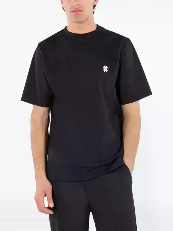 Roberto Cavalli Embroidered-logo T-shirt
