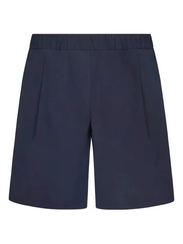 Herno Elasticated-waist Shorts - Blue