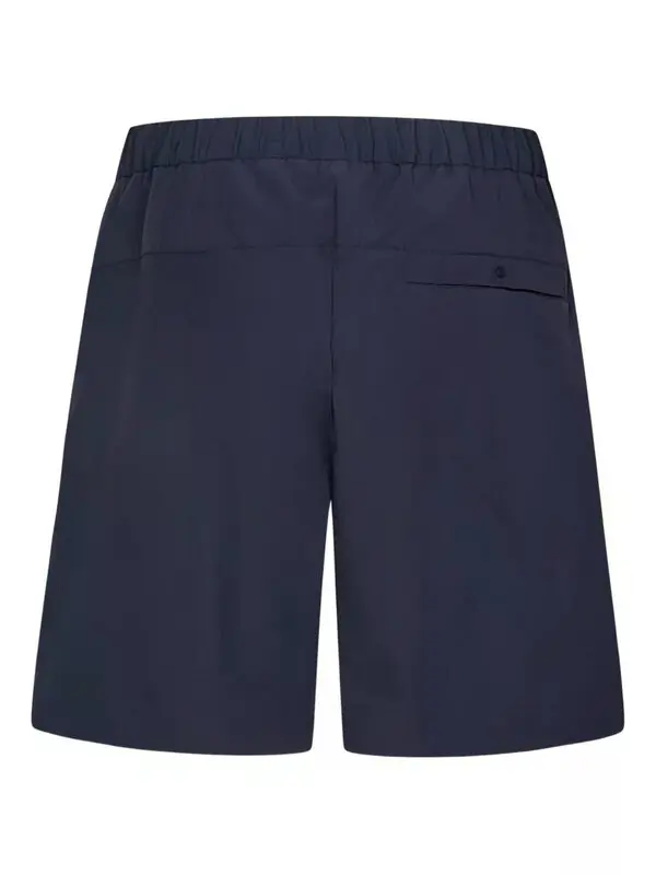 Herno Elasticated-waist Shorts - Blue
