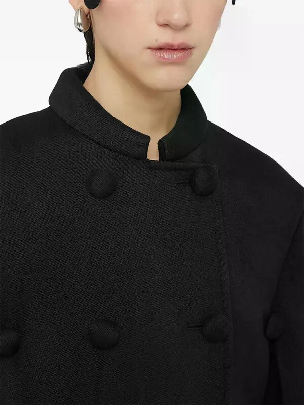JIL SANDER Oversized Double-breasted Wool Blazer
