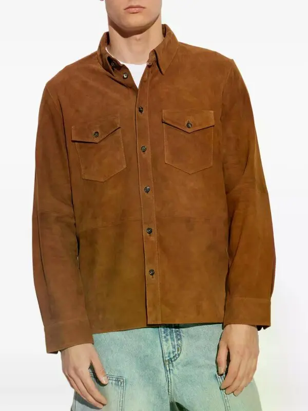 Zadig&Voltaire Leather Shirt