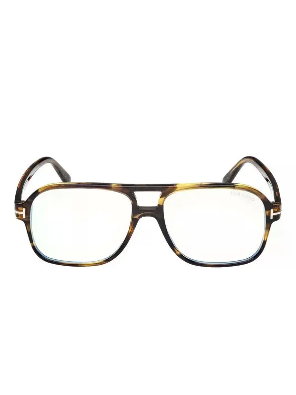 TOM FORD Navigator-frame Glasses - Brown