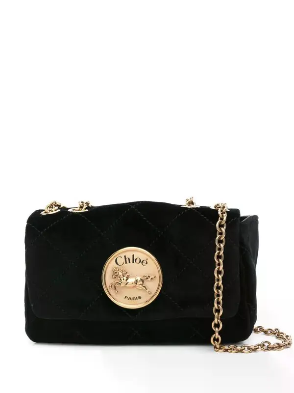 Chloé Heritage Crossbody Bag - Black